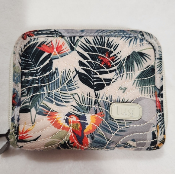lug | Bags | Lug Splits Rfid Tropical Print Wallet | Poshmark